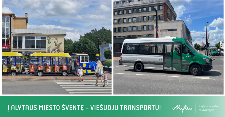 Kaip niekada daug viešojo transporto autobusų, vežančių į Alytaus ...